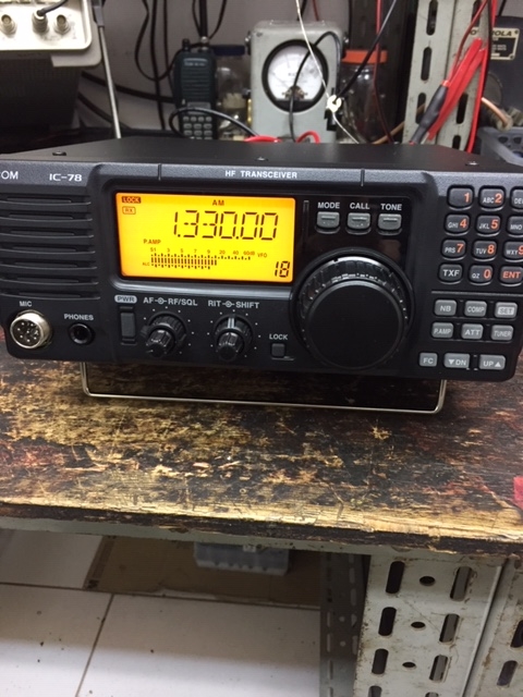 HF ICOM IC-78 NOVO NA CAIXA | RADIOTROCA
